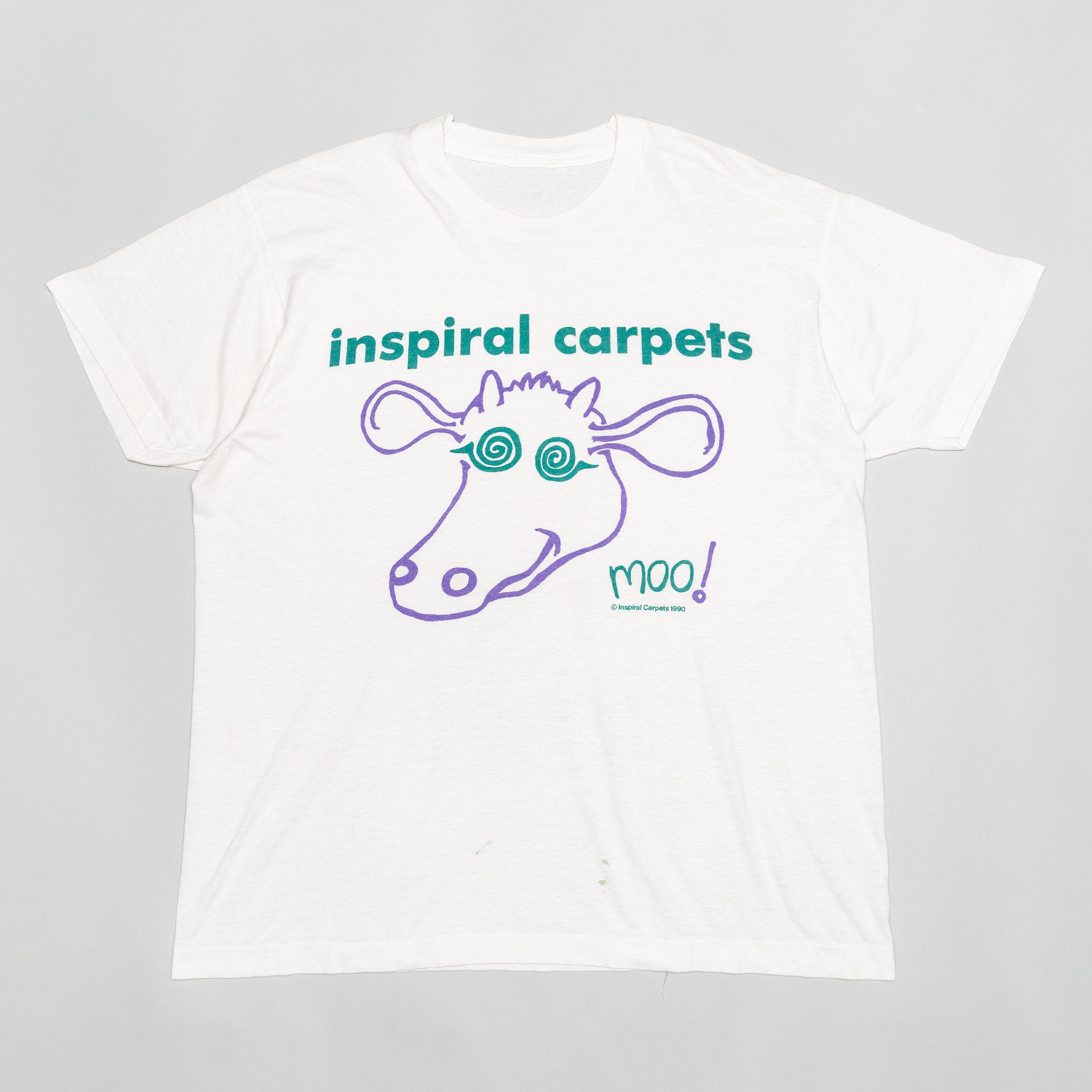 INSPIRAL CARPETS MOO! T-SHIRT – PORTRATION